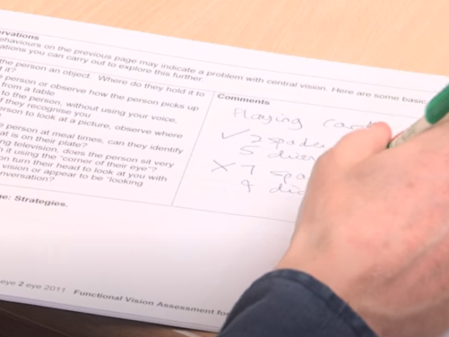 Functional Vision Assessment (FVA) | SeeAbility
