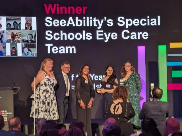 SeeAbility Special Schools Team win prestigious award | SeeAbility